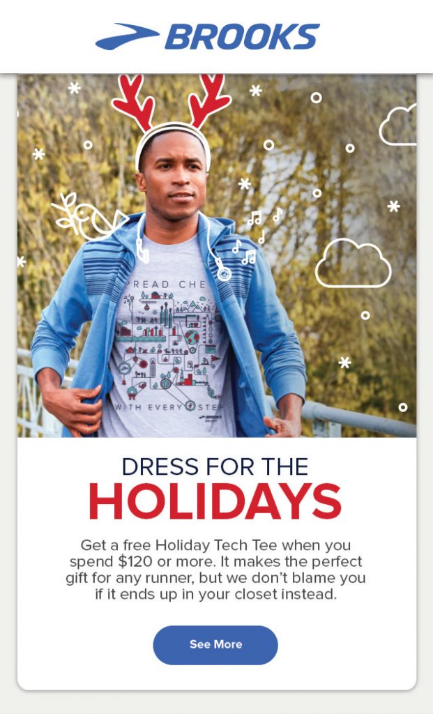 Brooks Holiday Campaign - Dianne Vallier | Studio D3